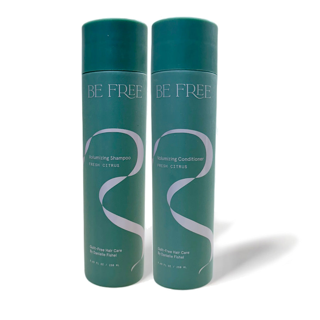 Volumizing Shampoo and Conditioner - Fresh Citrus – Be Free by Danielle ...